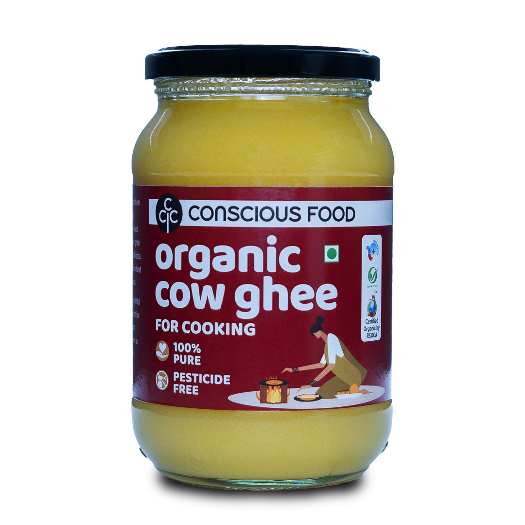 Buy Organic Ghee Online India | Organic Cooking Oil | Conscious Food ...