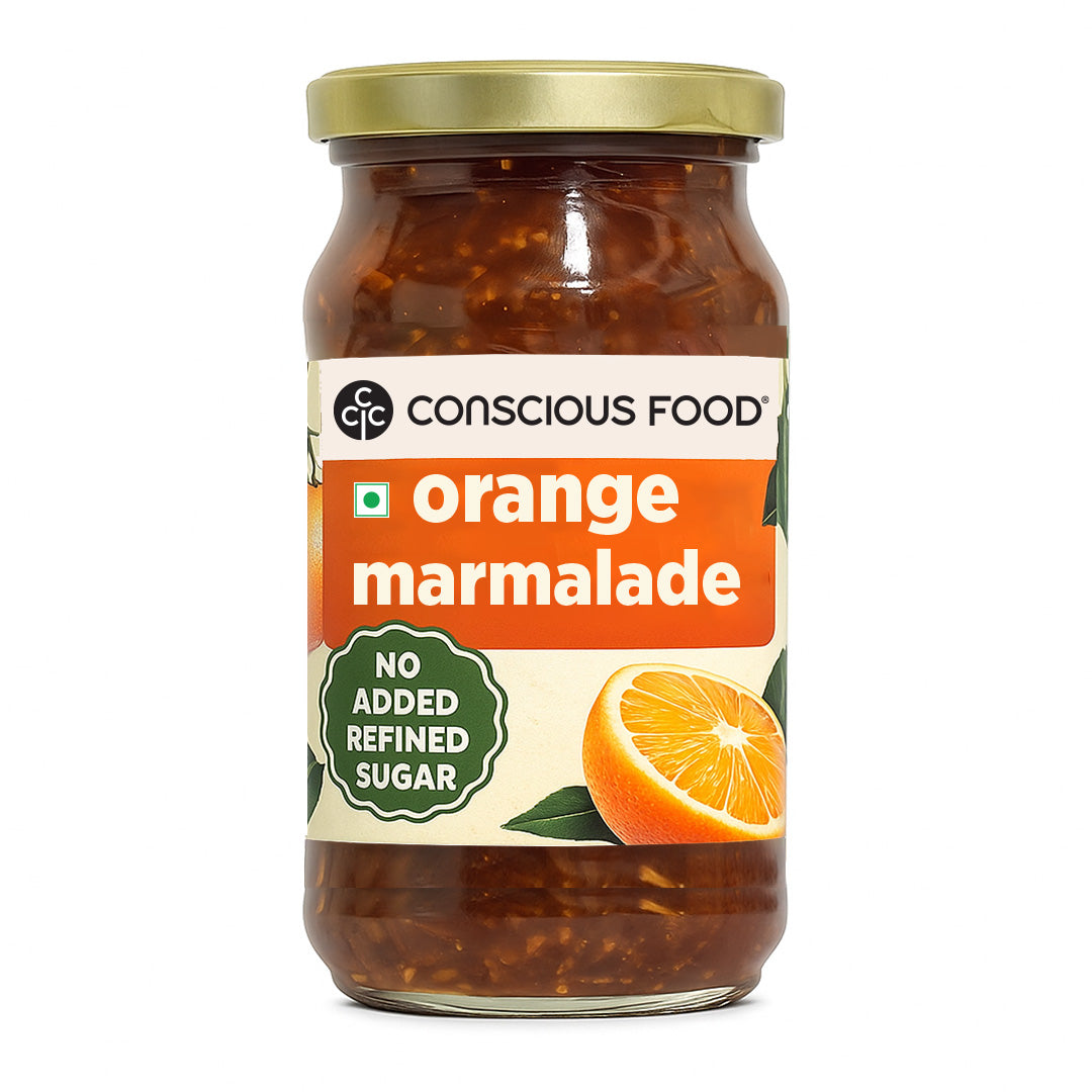 Conscious Food Orange Marmalade Jam – Zesty & Healthy Spread ...