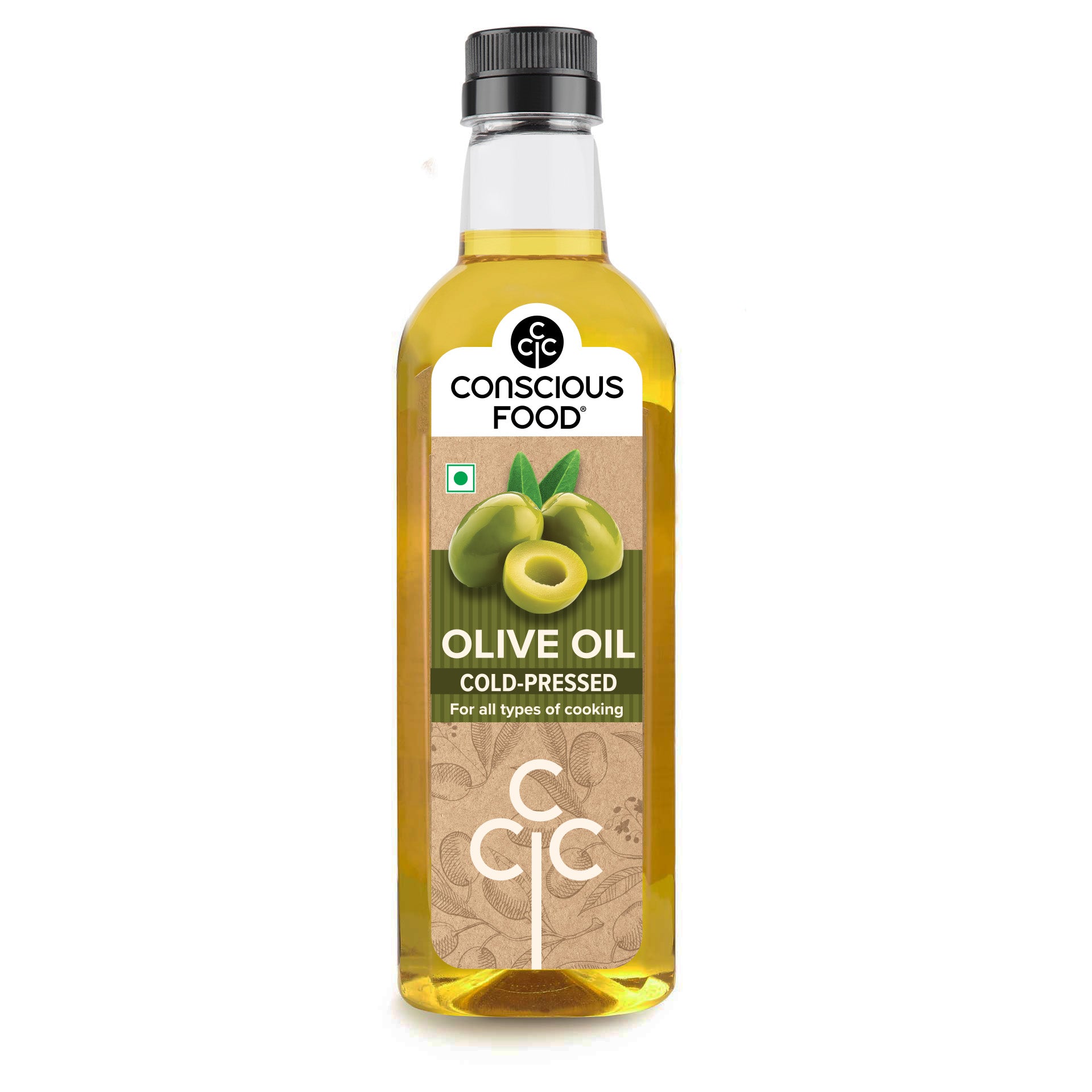 Conscious Food Cold Pressed Olive Oil – Light, Healthy & Versatile ...