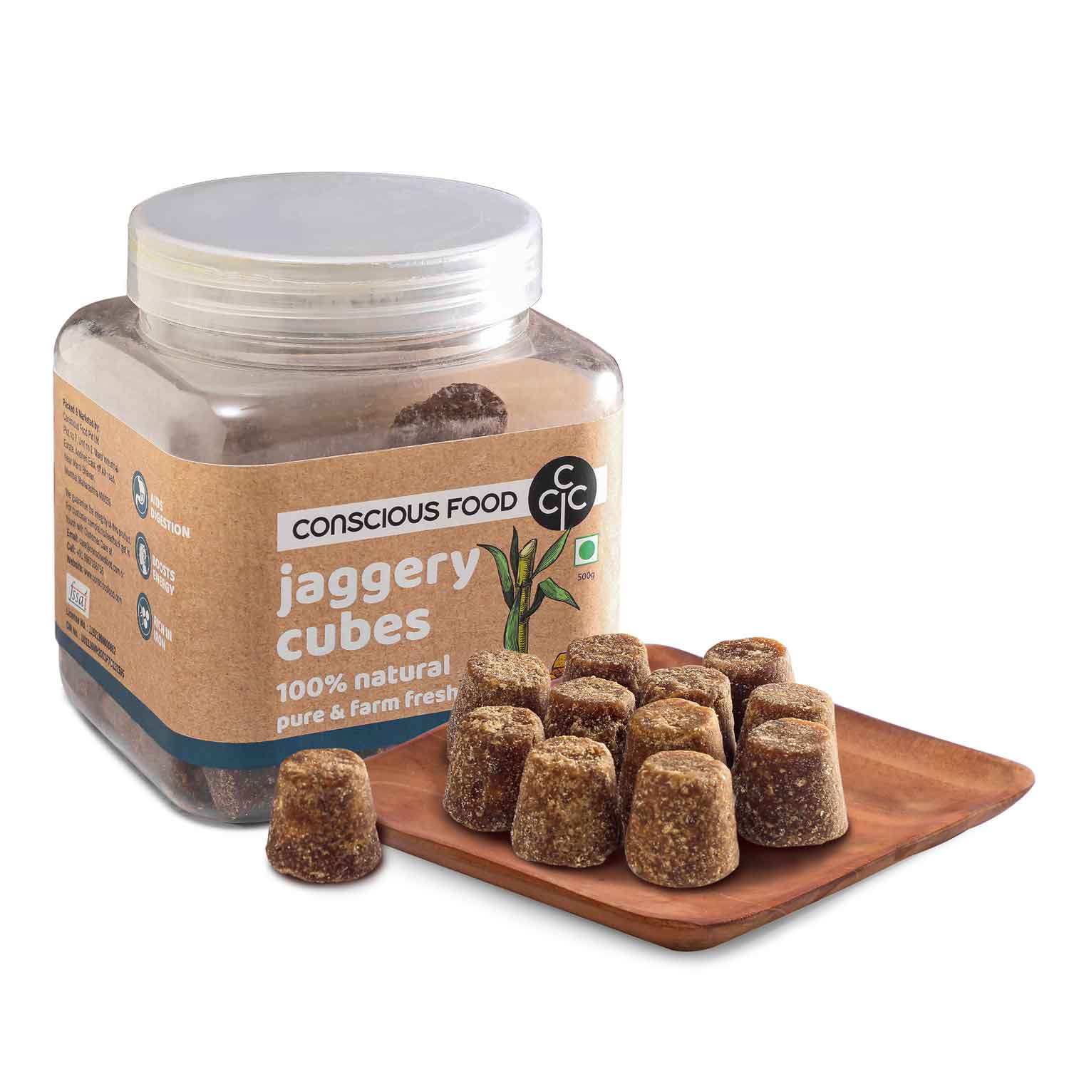 Buy Jaggery Cubes Online in India | Conscious Food – Conscious Food Pvt Ltd